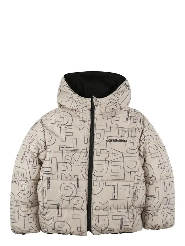 Karl Lagerfeld Reversible Down Jacket - Beige