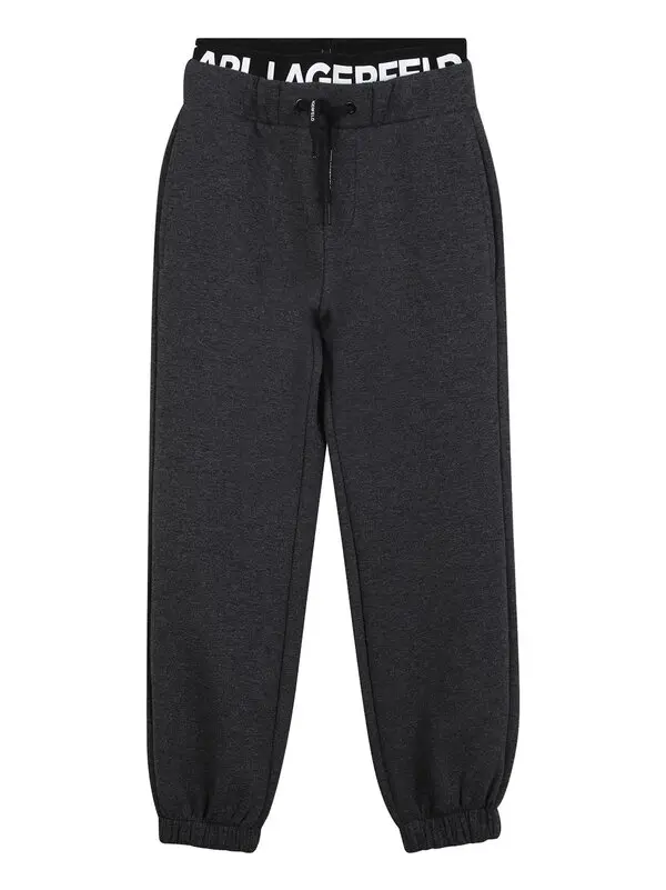 Karl Lagerfeld Logo Jogger - Charcoal