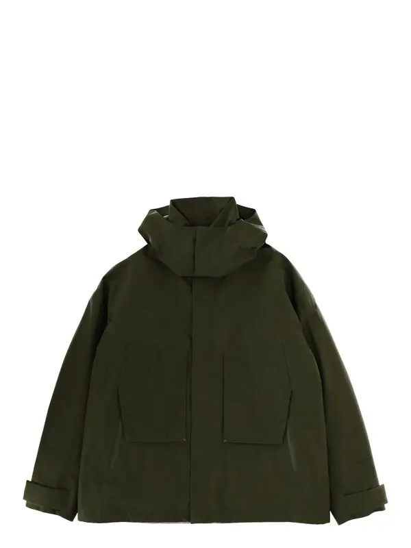 Herno Goretex Relaxed Fit Parka - Green