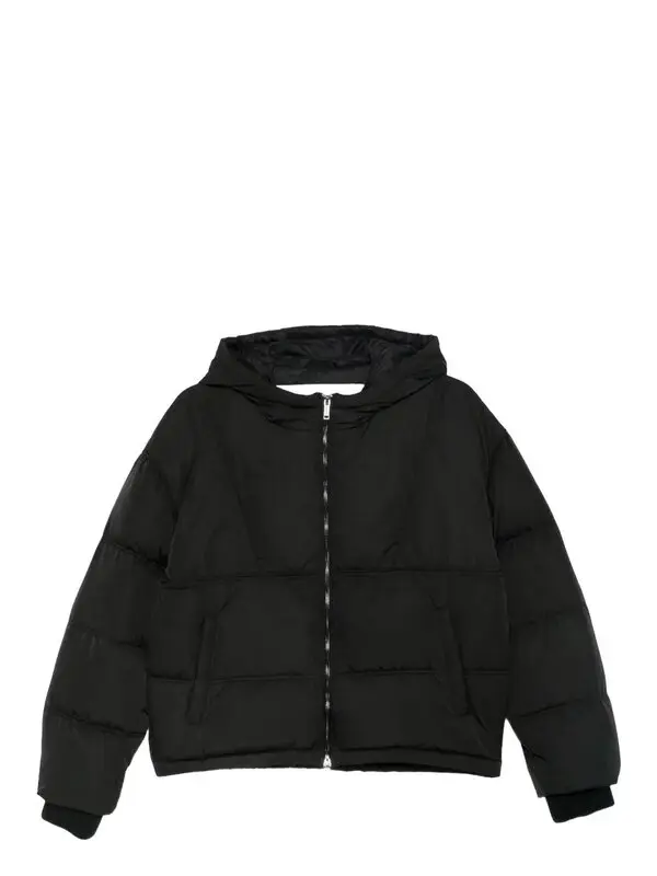 Iceberg Hooded Down Jacket - Black