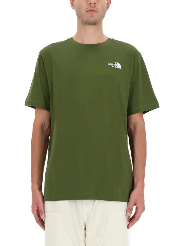 The North Face T-shirt With Logo - Green