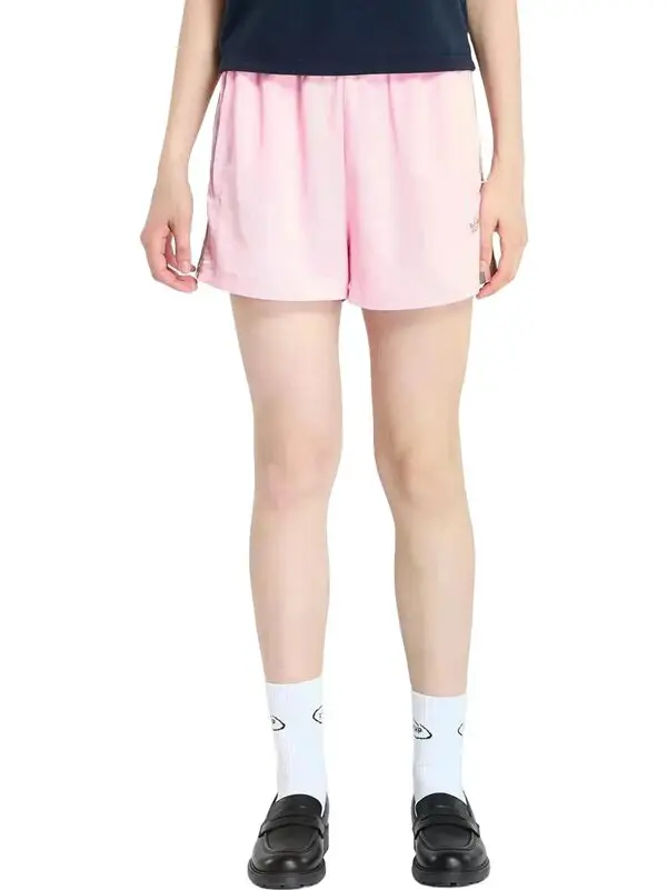Adidas Stripe-detailed Shorts - Pink