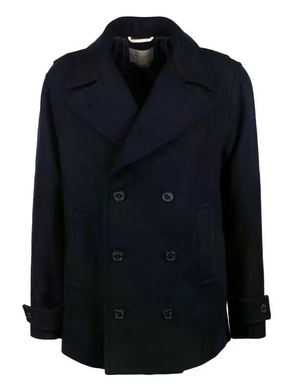 BROOKSFIELD Double-breasted Coat - Blue