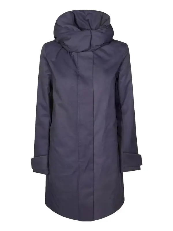SAVE THE DUCK Detachable Hooded Coat - Blue