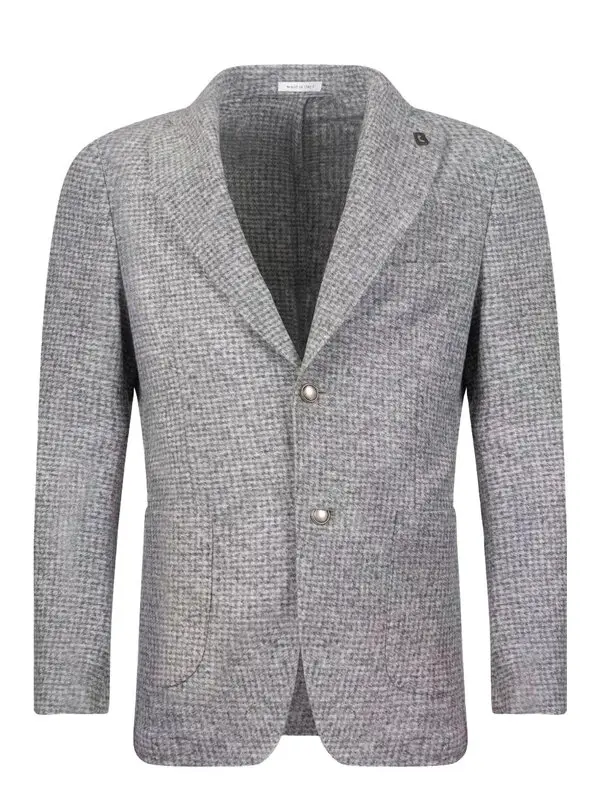 BRERAS MILANO Button-fastening Blazer - Grey