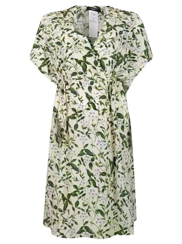 Max Mara Printed Mini Dress - Neutrals