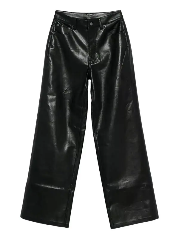ANINE BING Manon Elasticated Trousers - Black