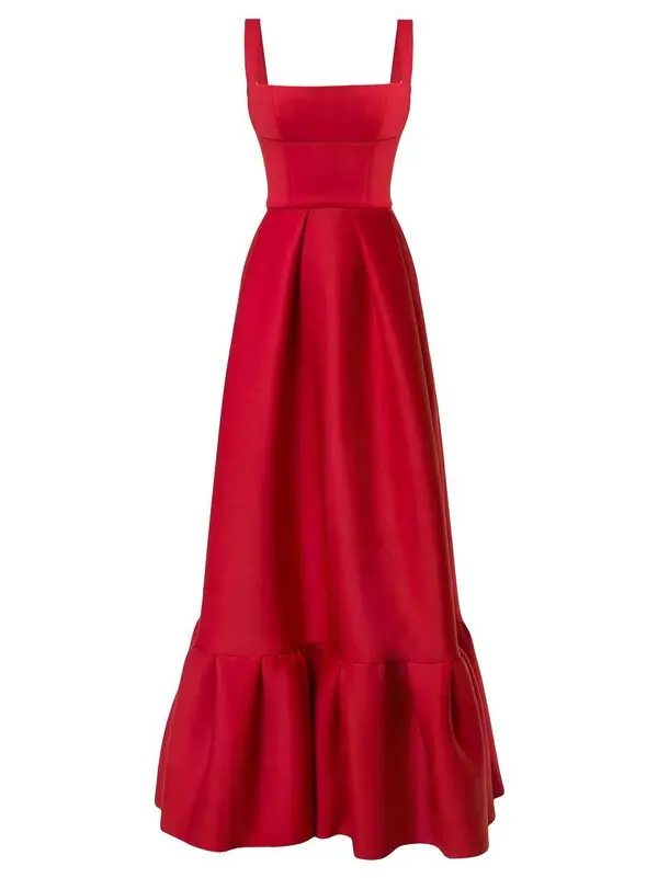 Rachel Gilbert Cora Gown - Red