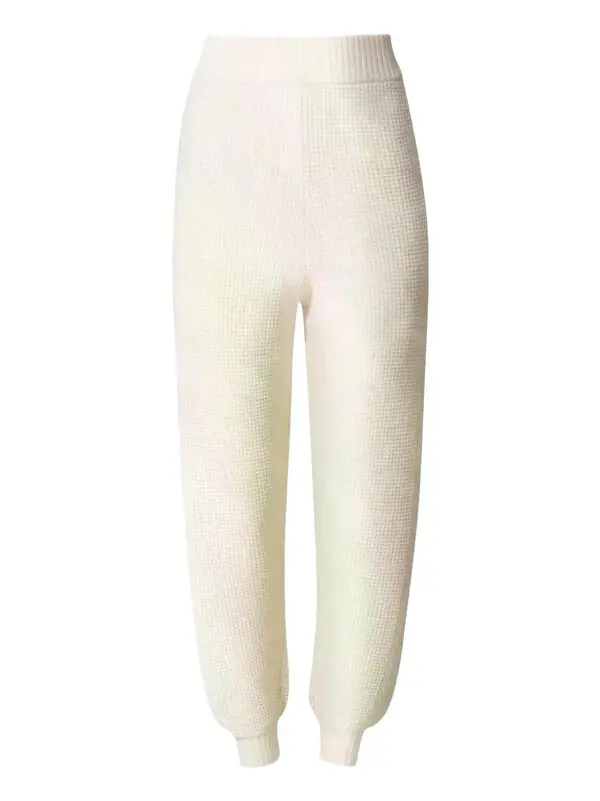 Perfect Moment Cable-knit Trousers - Neutrals
