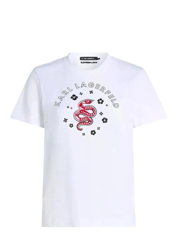 Karl Lagerfeld Lunar New Year T-shirt - White