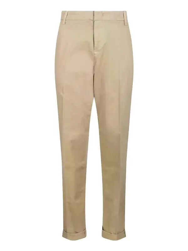 DONDUP Trousers With Welt Pockets - Neutrals