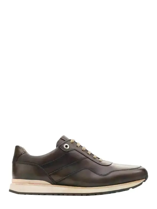 Lottusse 1877 Lace-up Flat Sneakers - Brown