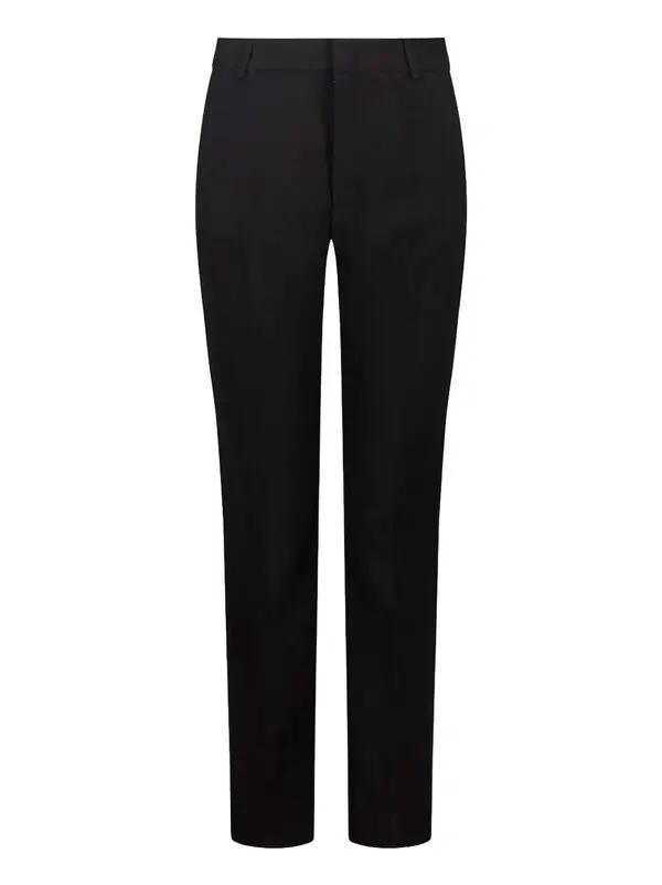 Max Mara Pressed Pleat Trousers - Black