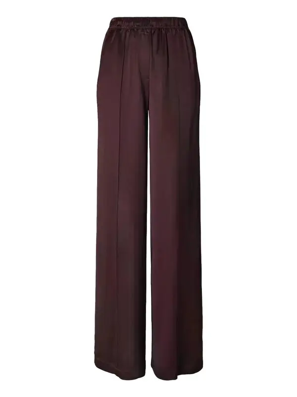 Tory Burch Elasticated-waistband Trousers - Purple