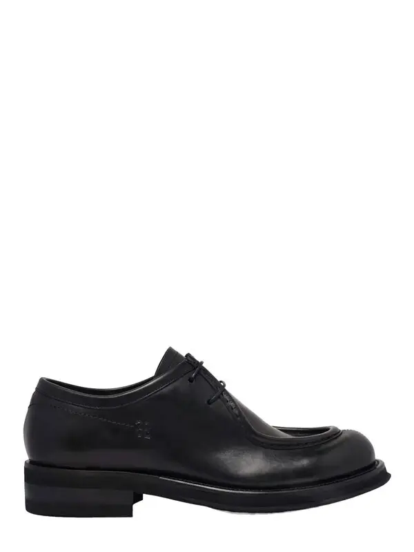 FABI Lace-up Derby Shoes - Black