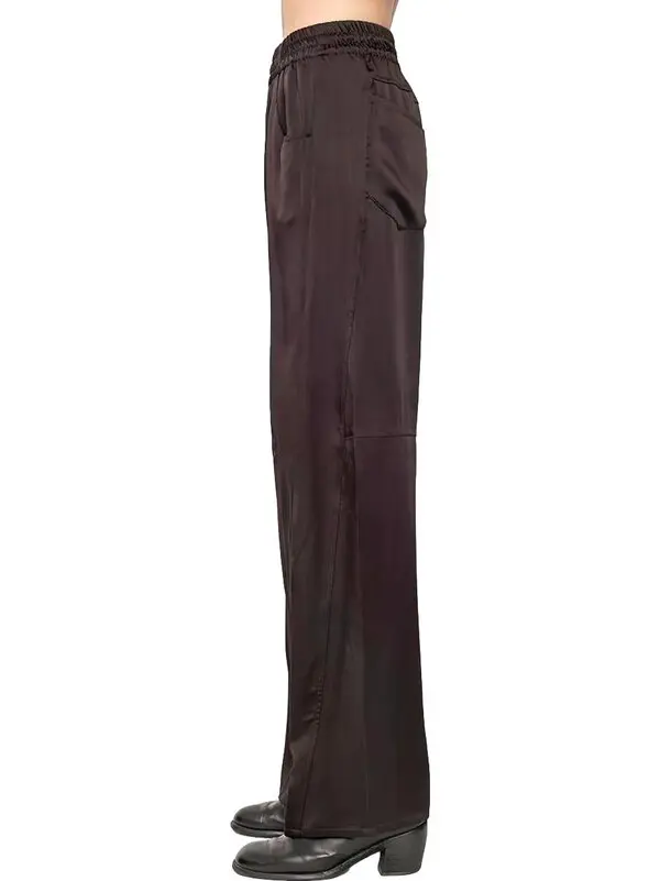 Andrea Ya'aqov Elasticated Waist Trousers - Brown