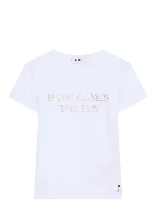 Gcds Graphic T-shirt - White