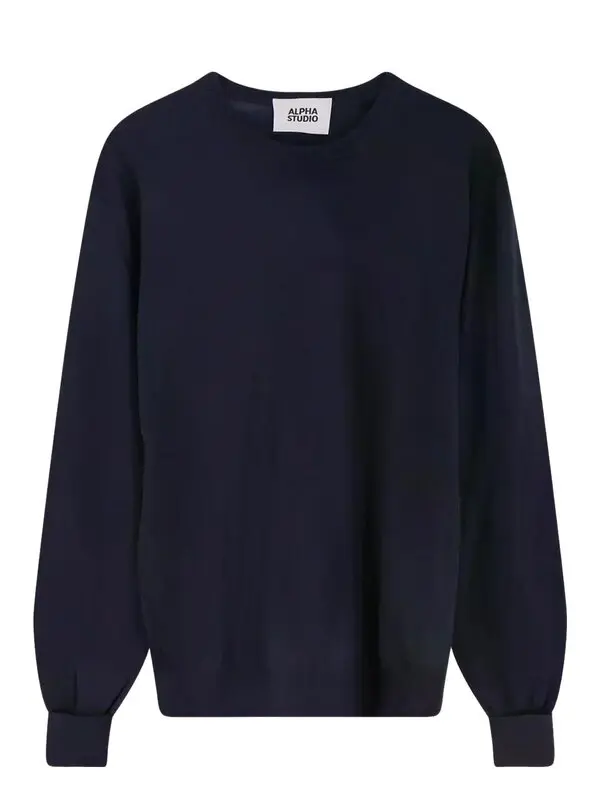 Alpha Industries Crew-neck Sweater - Blue
