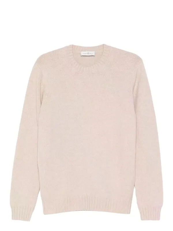 DELLA CIANA Crewneck Sweater - Neutrals