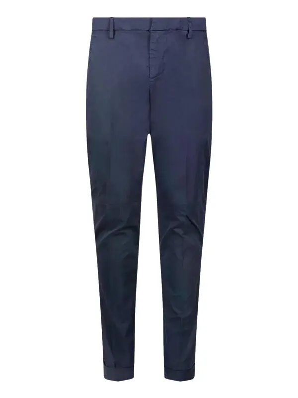 DONDUP Cotton Chino Trousers - Blue