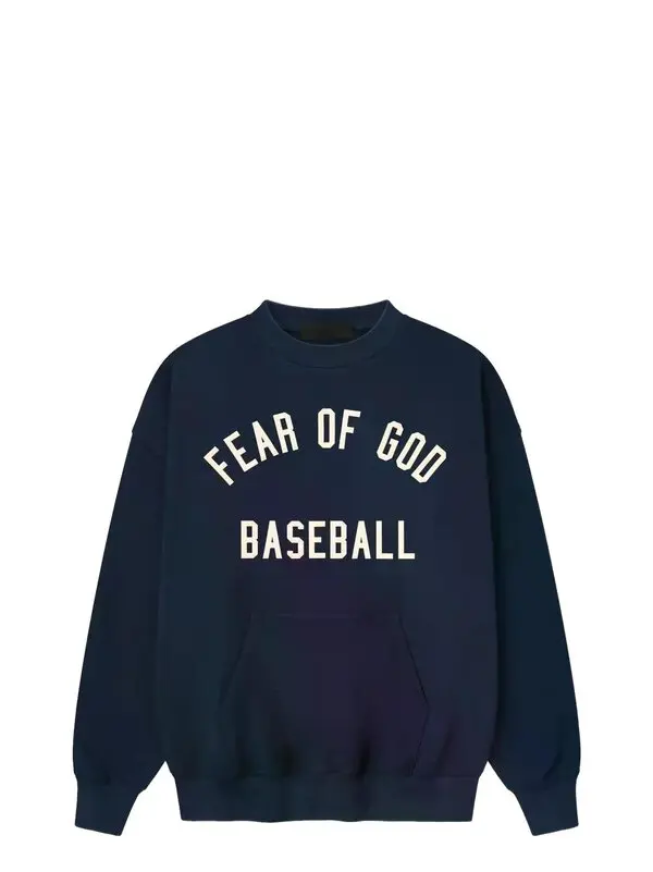 Fear Of God X Mlb Logo Sweatshirt - Blue