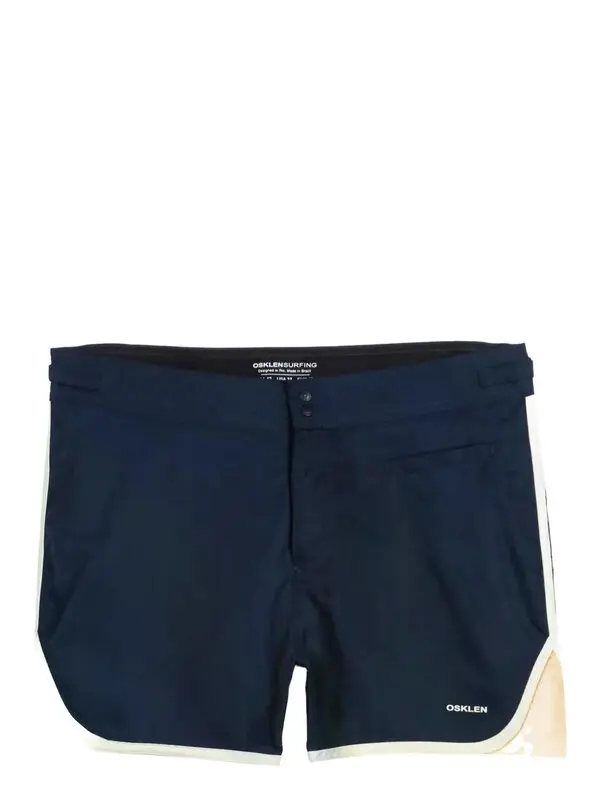 OSKLEN Seventy-texture Shorts - Blue