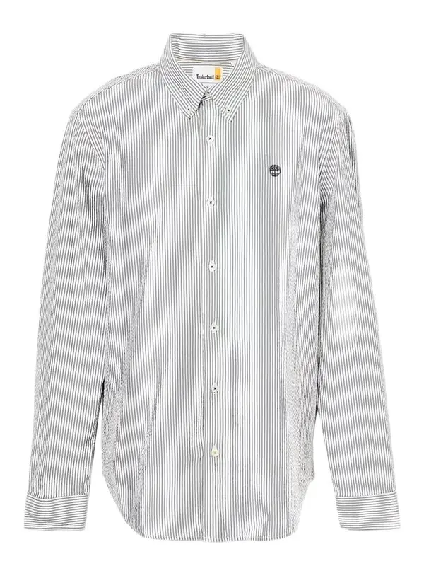 Timberland Striped Long-sleeve Shirt - White