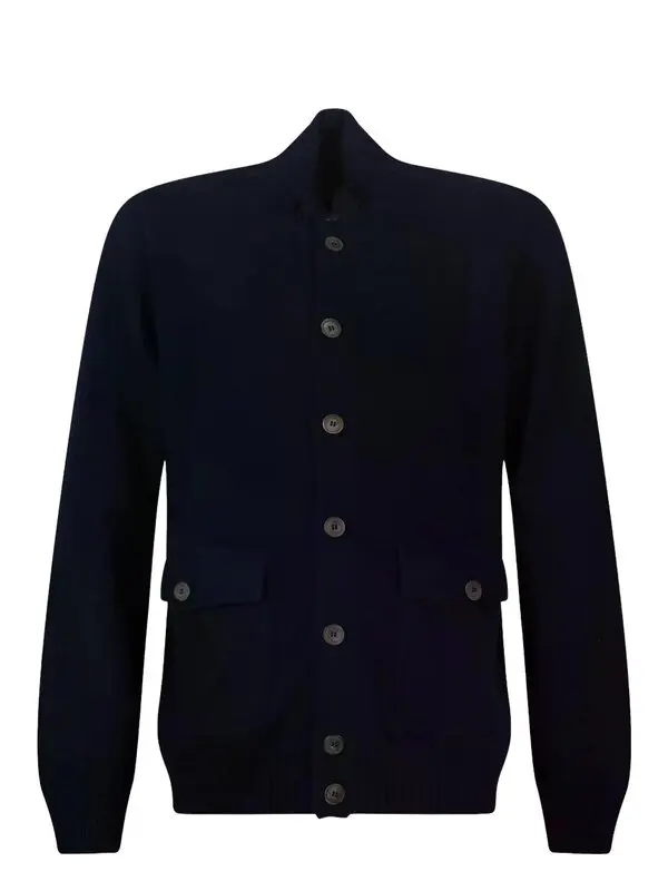 GRAN SASSO Button Pocket Jacket - Blue