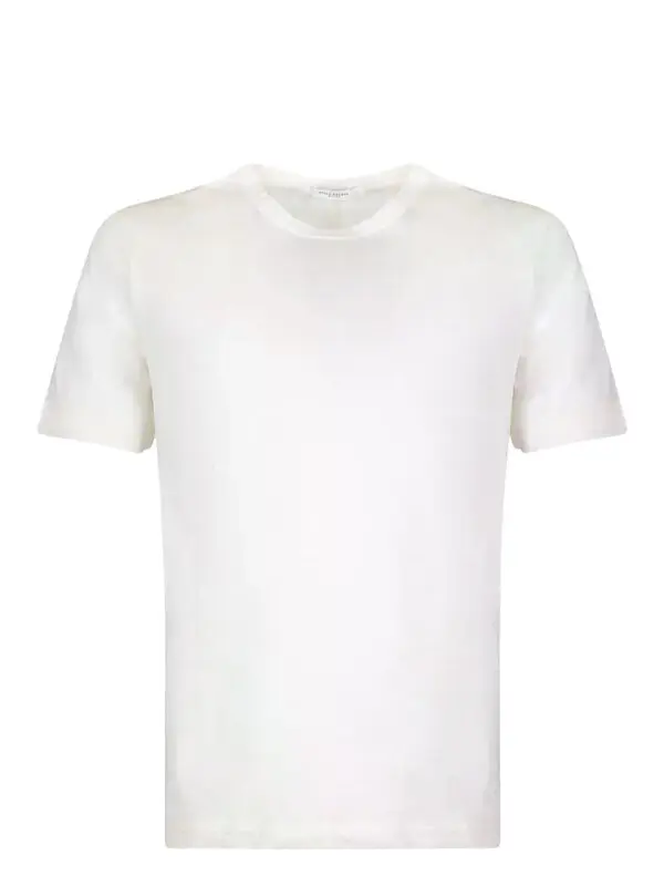 PAOLO PECORA Crew Neck Short-sleeve T-shirt - White