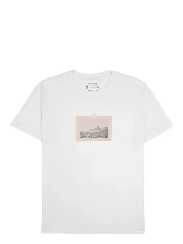 OSKLEN Postcard Print T-shirt - White
