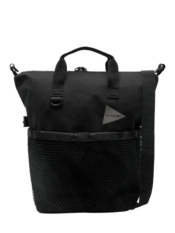 AND WANDER Pe/co 2-way Tote Bag - Black