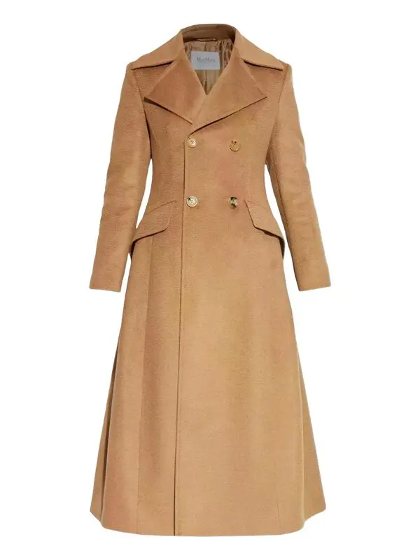 Max Mara Double-breasted Coat - Neutrals