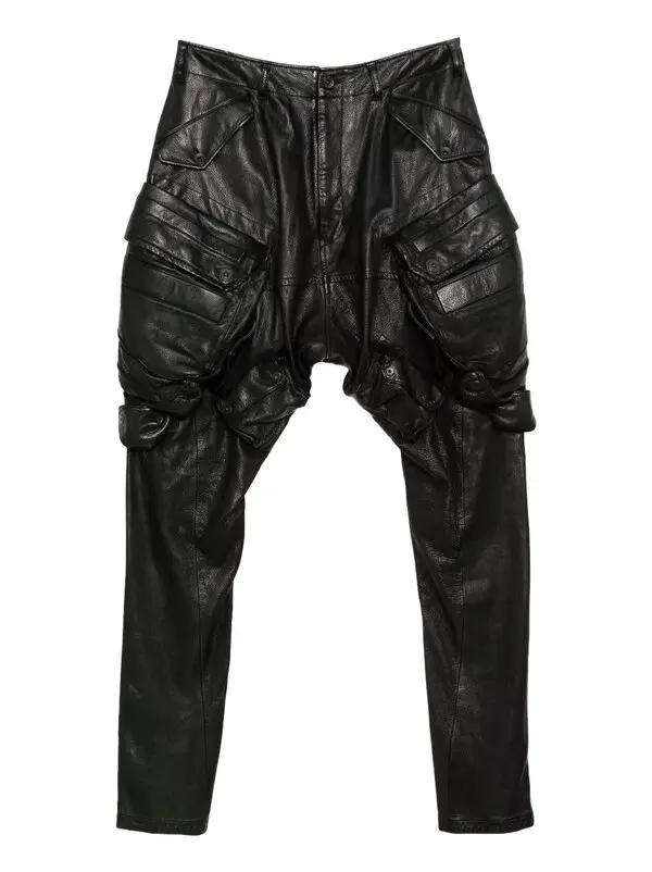 JULIUS Gas Mask Jodhpurs Pants - Black