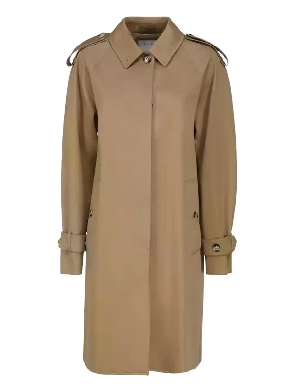 Sportmax Buttoned Coat - Neutrals