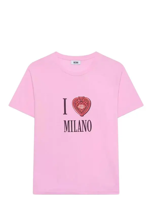 Gcds Polly Pocket Milano T-shirt - Pink