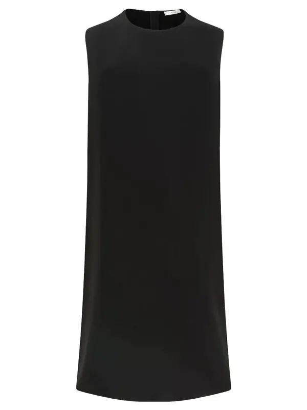 THE ROW Sleeveless Shift Dress - Black