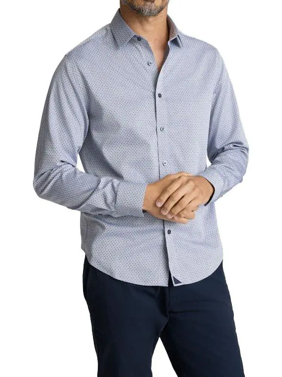 UNTUCKIT Daltrey Wrinkle Resistant Button-up Shirt - Grey