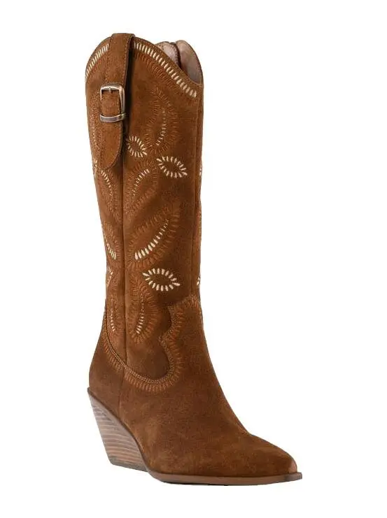 Seychelles Country Star Block Heel Boot - Brown