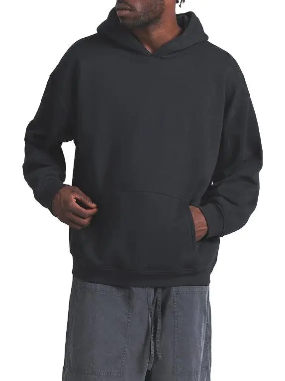 SKIMS Fleece Lounge Relaxed Hoodie - Washed Onyx