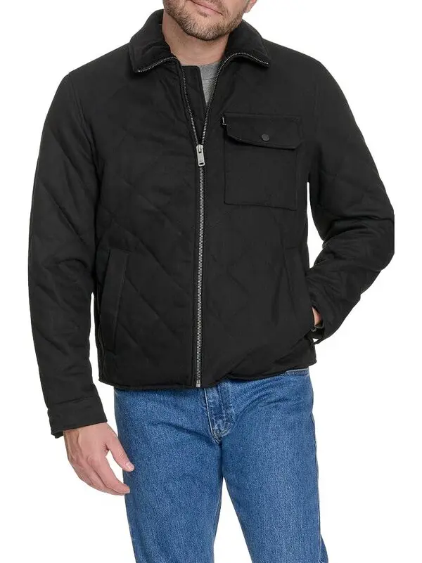 DOCKERS® Depot Quilted Jacket - Black