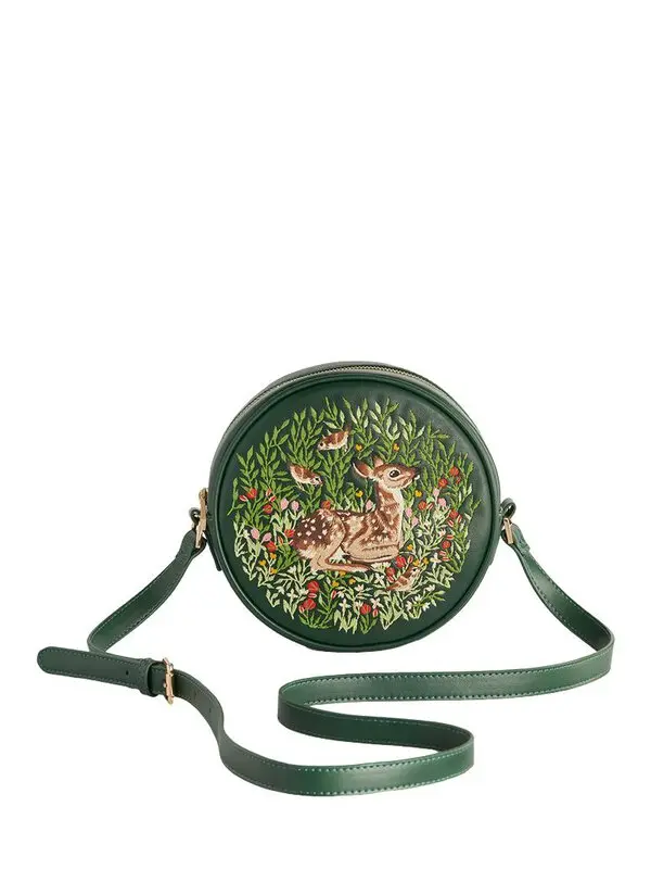 FABLE ENGLAND Chloe Fawn Circle Bag - Green