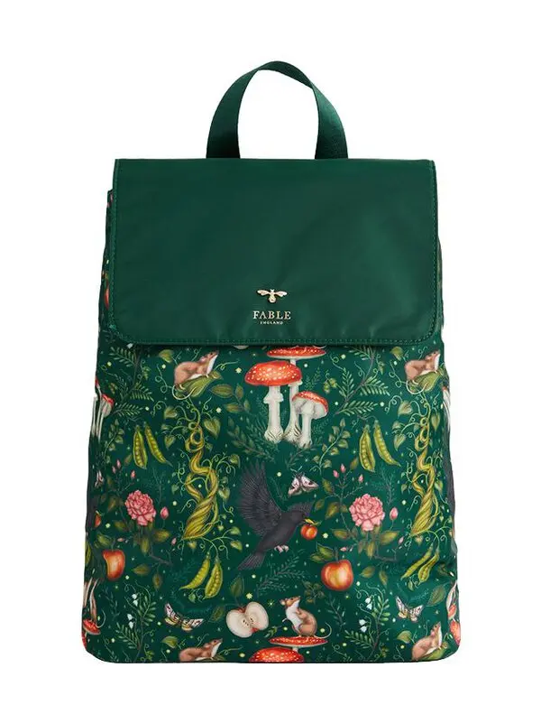 FABLE ENGLAND Catherine Rowe X Into The Woods Backpack - Green