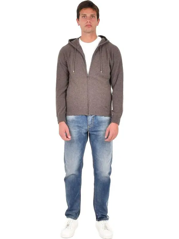 Herno Cashmere Cardigan - Grey