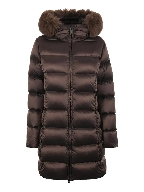 COLMAR Quilted Nylon Down Jacket - Brown