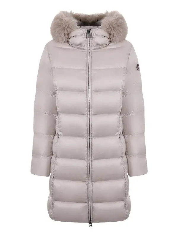 COLMAR Quilted Nylon Down Jacket - Beige