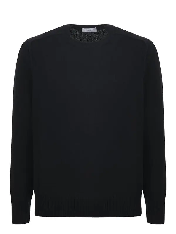 PAOLO PECORA Virgin Wool Sweater - Black