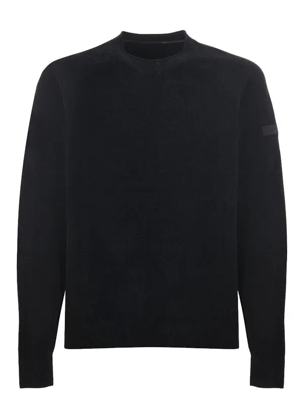 RRD Chenille Crewneck Sweater - Black