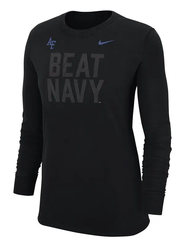 Nike Air Force College Long-sleeve T-shirt - Black