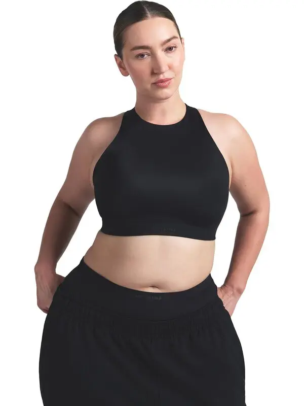Nike Shine High-neck Bra - Black