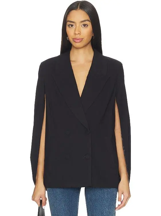 WeWoreWhat Cape Blazer - Black